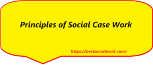 PRINCIPLES OF SOCIAL CASEWORK - Best Social Work