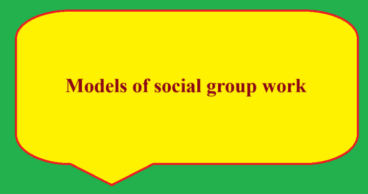 MODELS OF SOCIAL GROUP WORK - Best Social Work